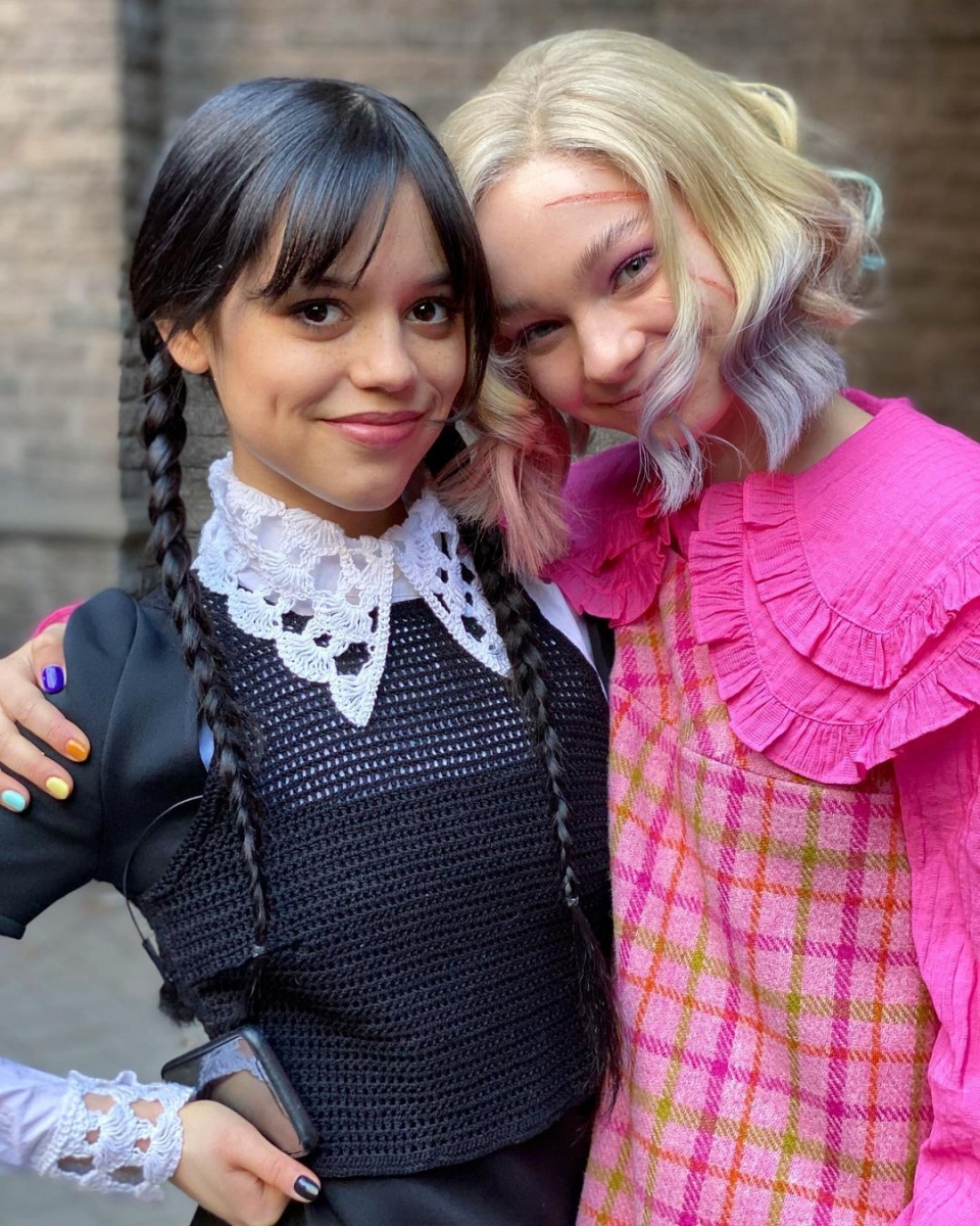 Netflix's Wednesday Behind The Scenes Moments & Cast's Instagram Accounts