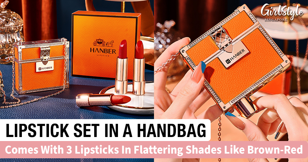 The Hanber Lipstick Set Comes In Luxurious Handbag Packaging, Get It ...