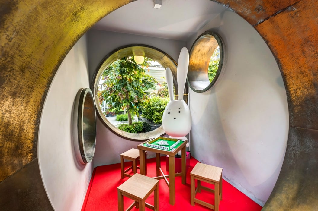 Rabbit-Themed Rooftop Exhibition & Light Shows At Singapore Chinese ...