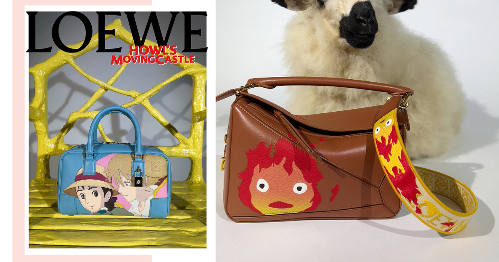 LOEWE x Studio Ghibli Collection In Singapore Has Howl’s Moving Castle ...