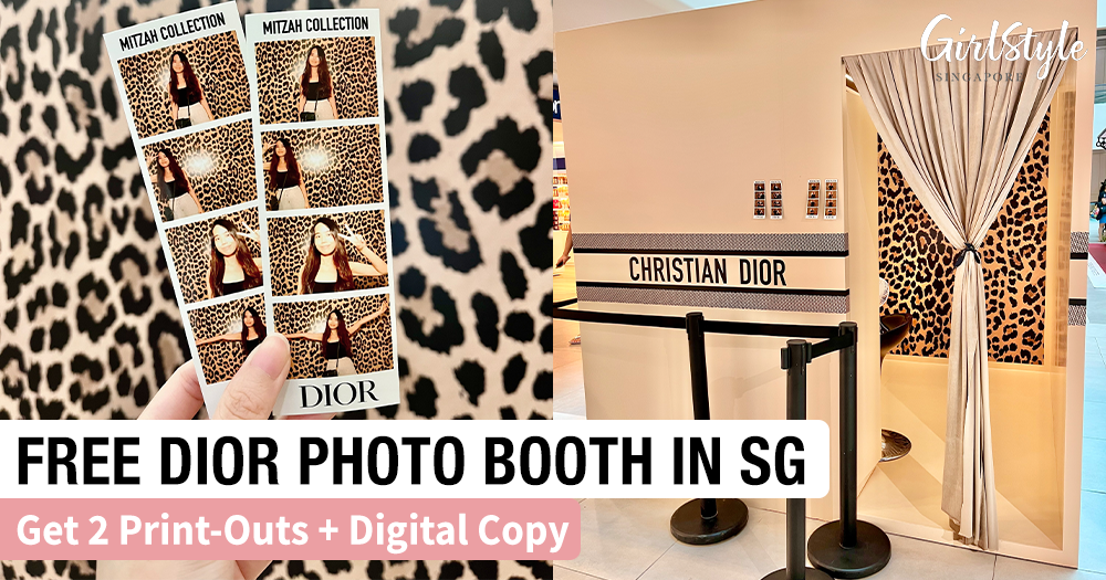 Pop-Up Dior Mitzah Photo Booth At Plaza Singapura