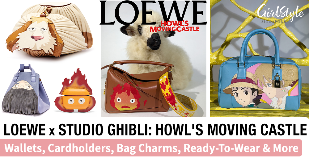 LOEWE x Studio Ghibli Collection In Singapore Has Howl’s Moving Castle ...