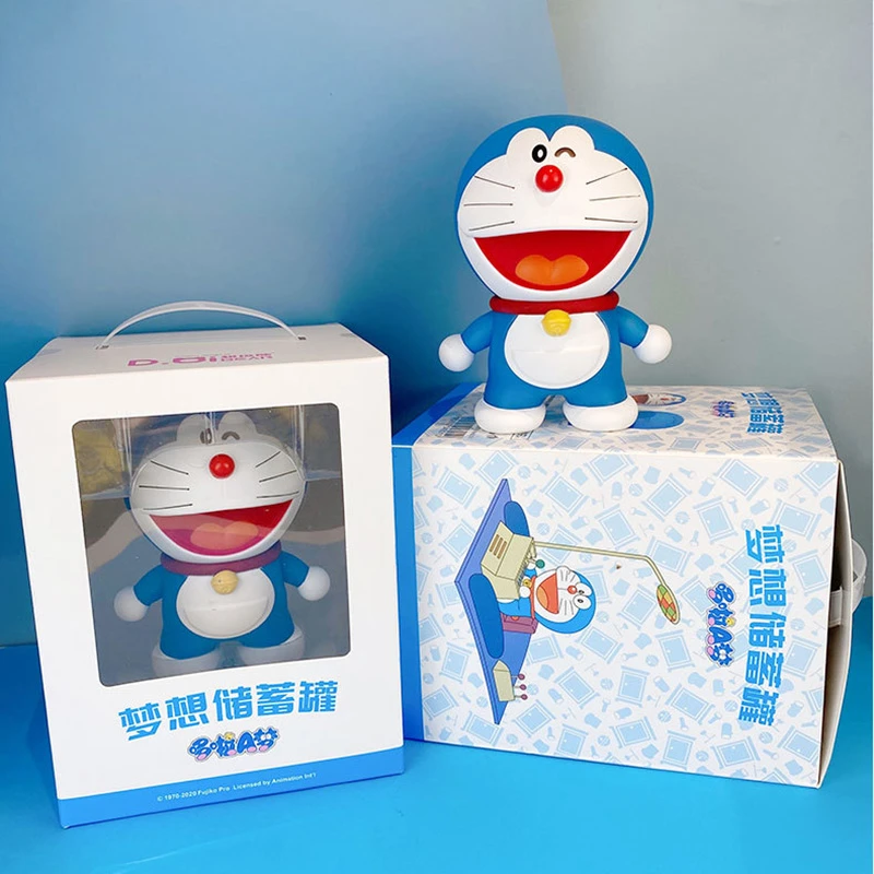 Doraemon Travel Figurines & Doraemon Dream Bank At 7-Eleven Singapore