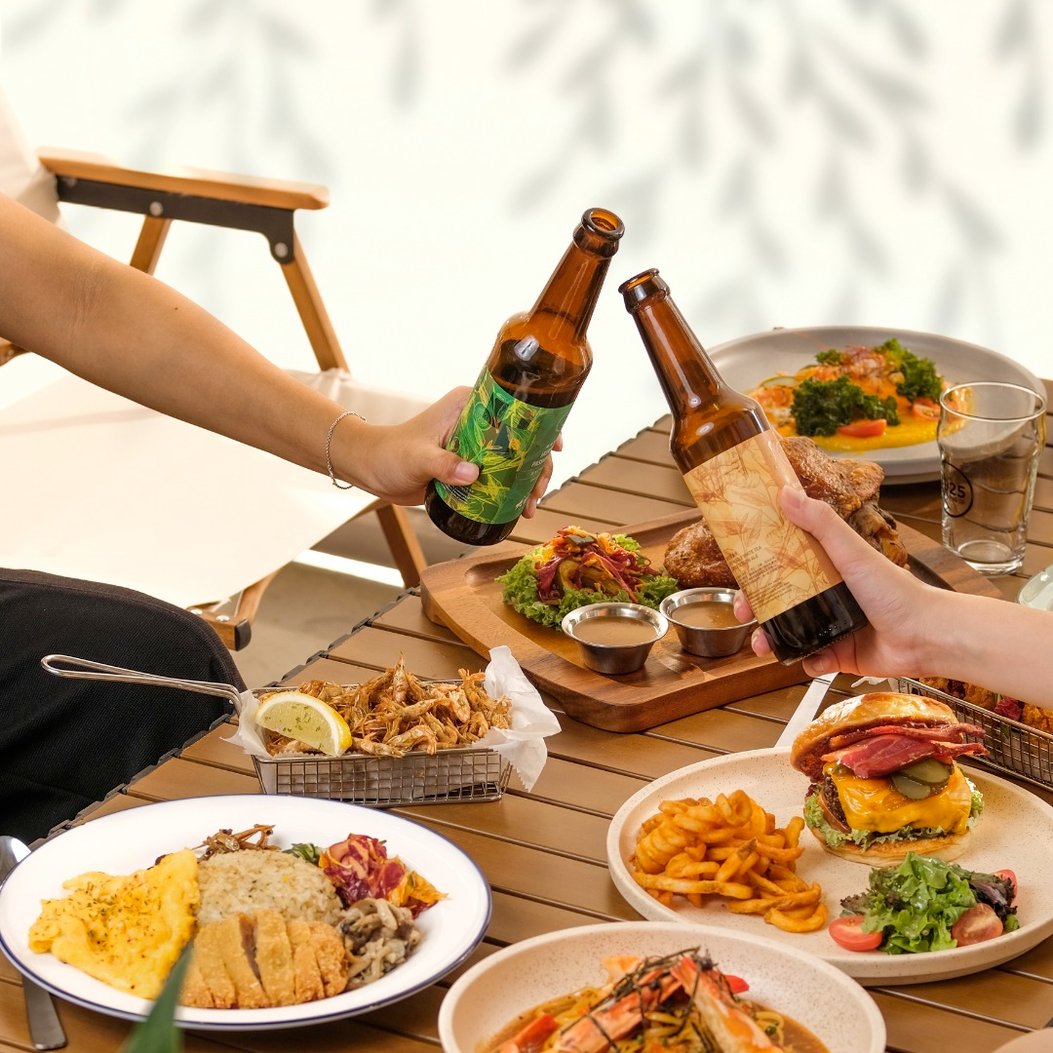 TEN+ Tenplus Glamping Tent Cafe & Bistro In Tengah Singapore