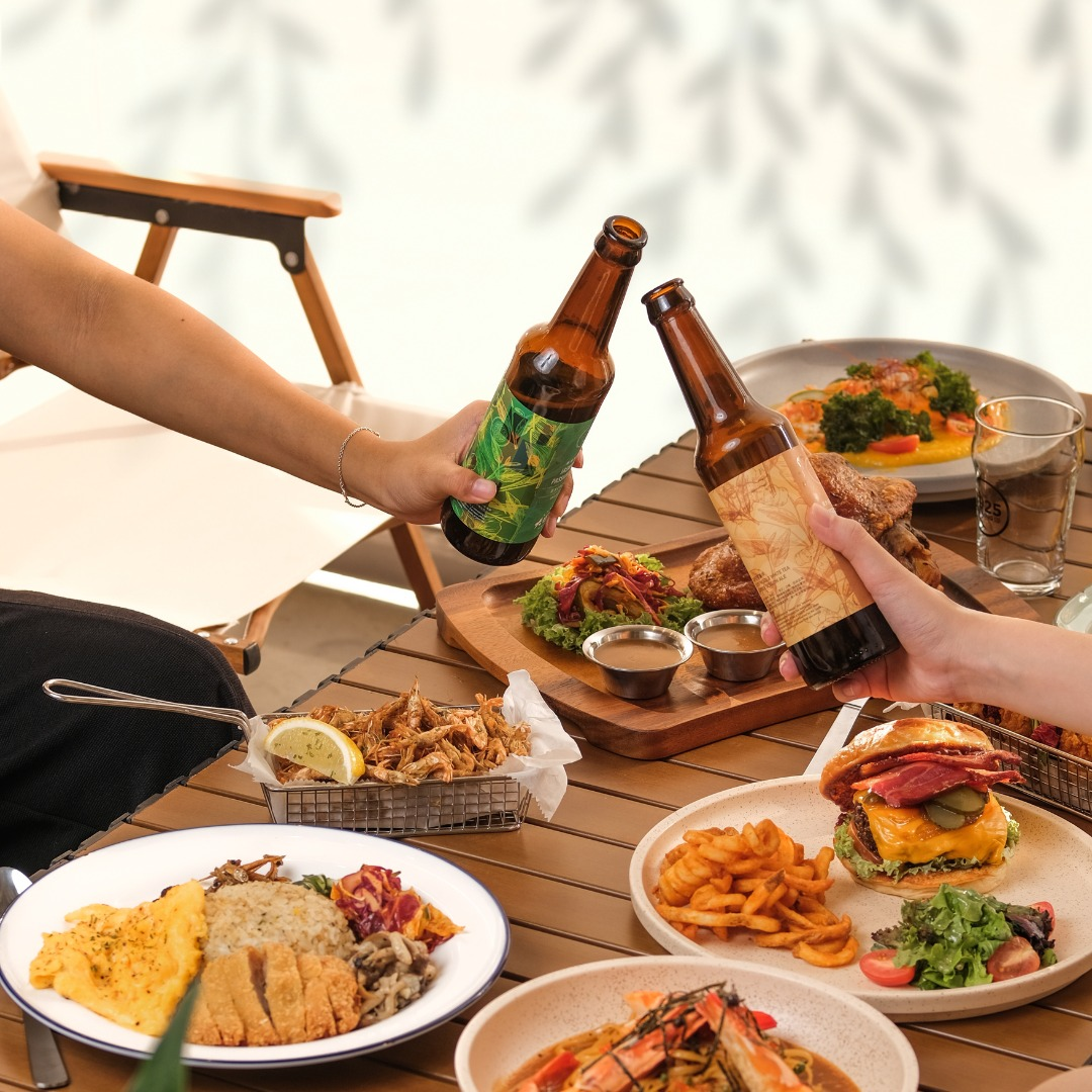 TEN+ Tenplus Glamping Tent Cafe & Bistro In Tengah Singapore