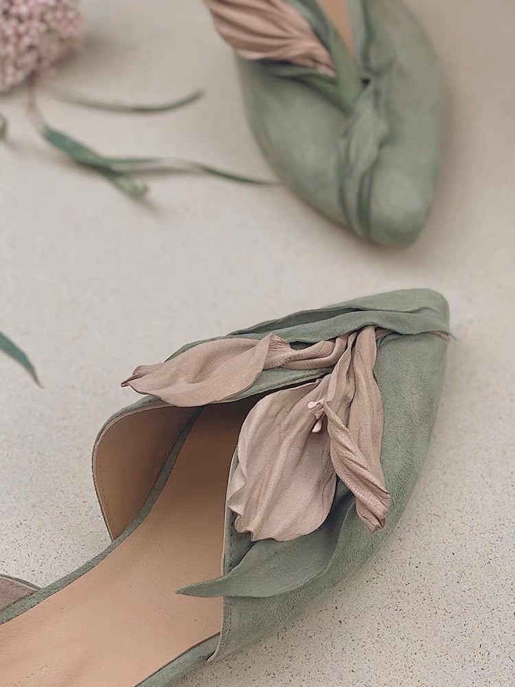 Whimsical Ballet Flats Have Realistic-Looking Flower Petal Details, Get ...