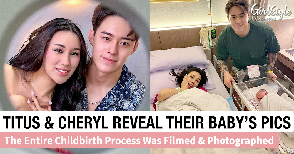 Titus Low & Cheryl Chin's Baby Girl Born - Photo Reveal