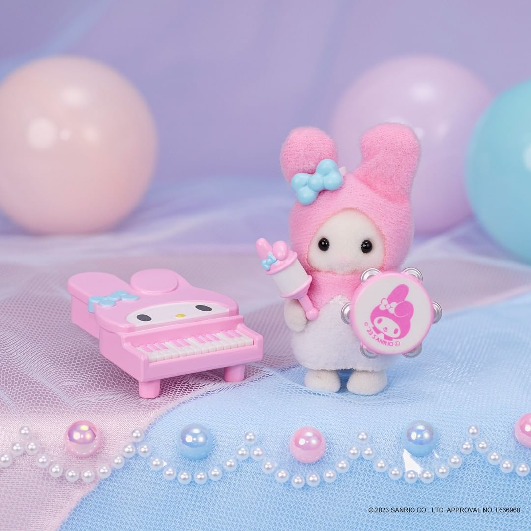 Sylvanian Families x Sanrio Characters Baby & Furniture Set In Singapore