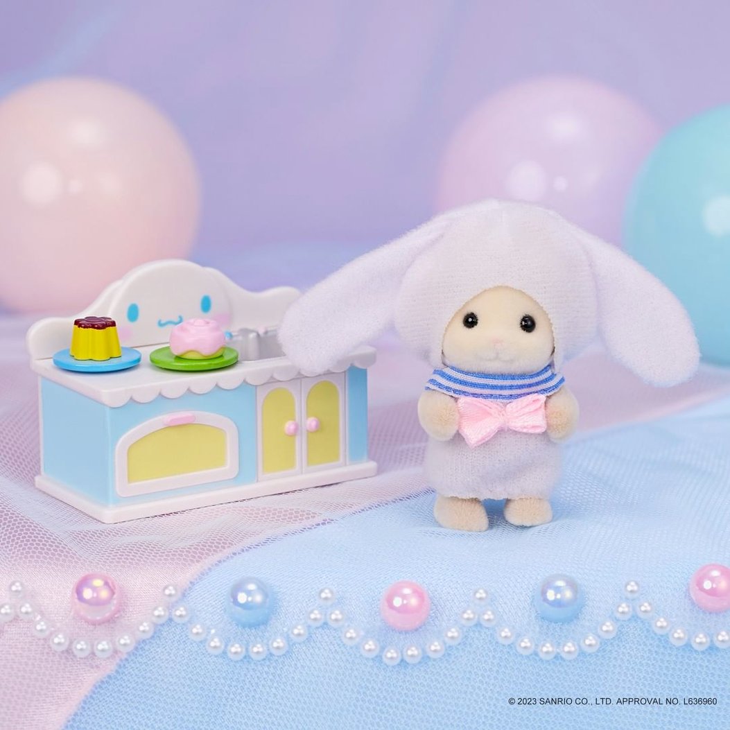 Sylvanian Families x Sanrio Characters Baby & Furniture Set In Singapore