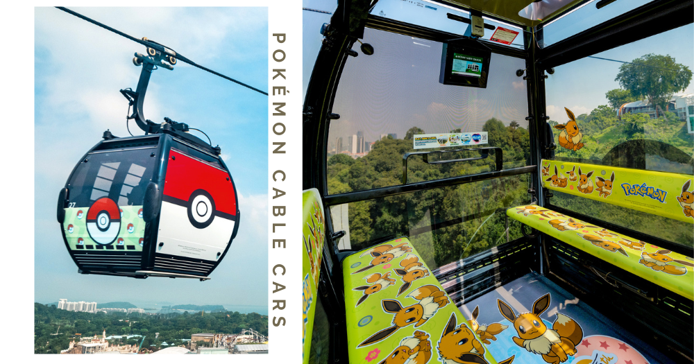 New Pokémon Cable Cars In Singapore With Free Pokémon Merch