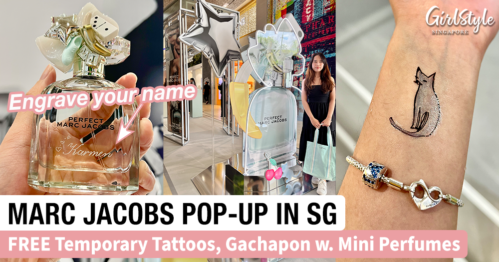 Marc Jacobs Pop-Up In Town: Complimentary Temporary Tattoos, Perfume ...