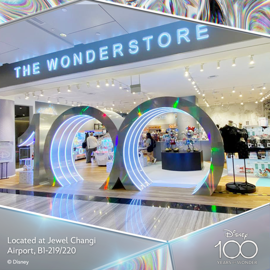 The Wonder Store: Disney Shop At Jewel Changi Singapore
