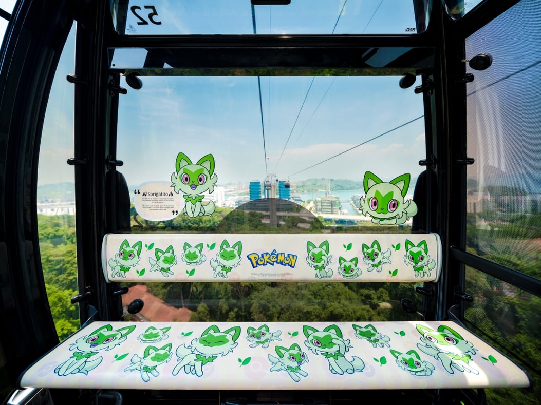 New Pokémon Cable Cars In Singapore With Free Pokémon Merch