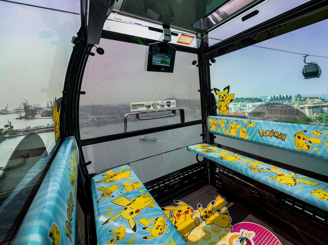New Pokémon Cable Cars In Singapore With Free Pokémon Merch