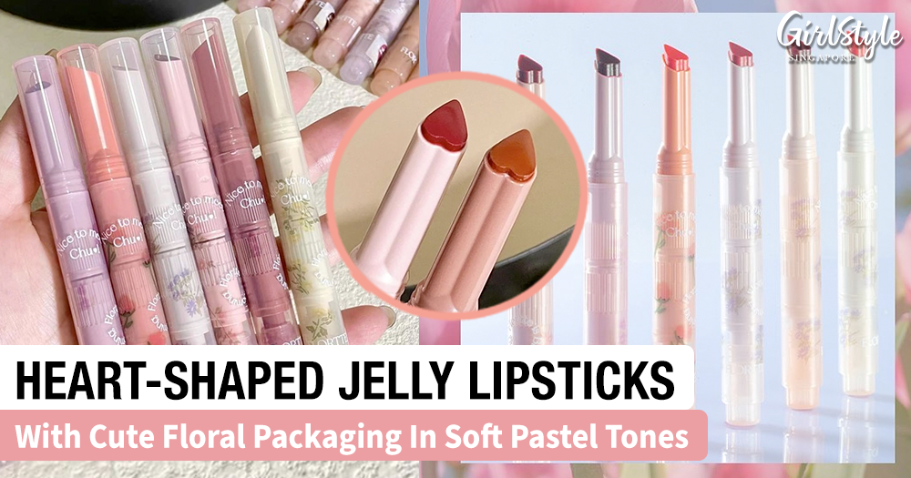 Flortte's First Kiss Love Lipstick Has Cute Heart-Shaped Bullets