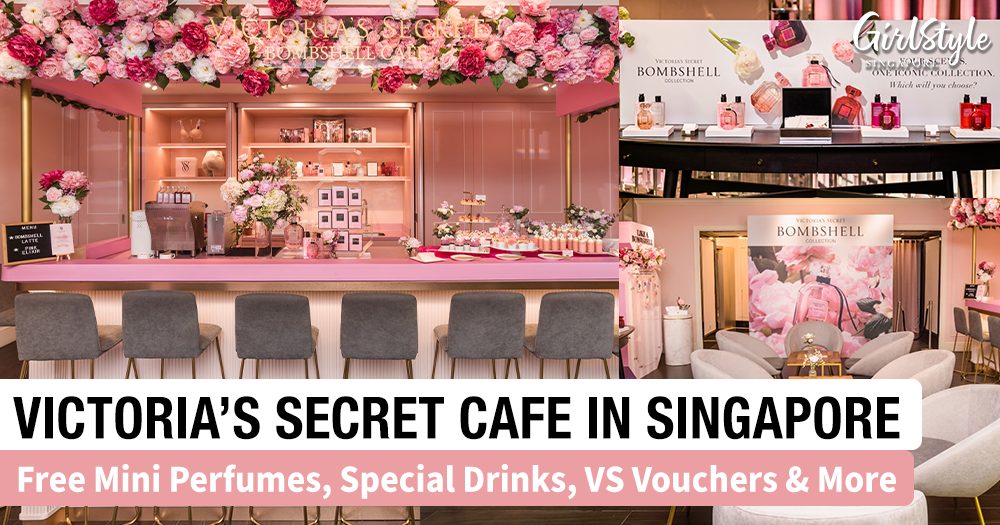 Victoria's Secret Bombshell Cafe In Singapore With Free Perfume Samples ...