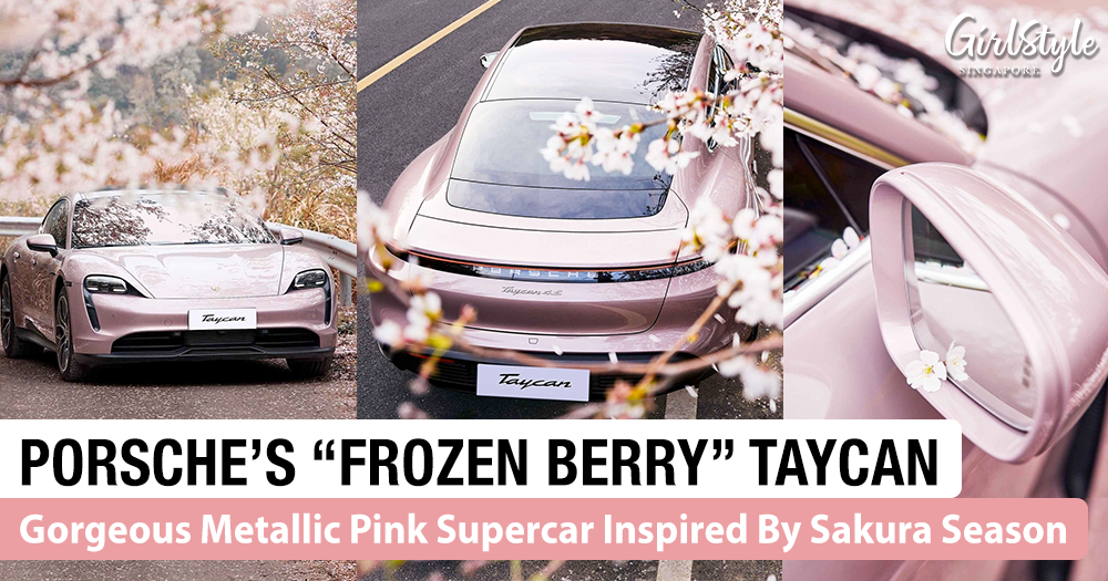 Porsche Taycan Frozen Berry: Gorgeous Metallic Pink Supercar Inspired ...