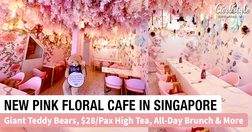 GIG Cafe Singapore : Pink Cafe At Tampines With $28/Pax High Tea & All ...