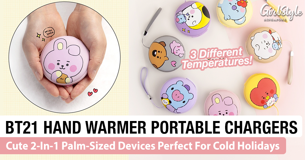 2-In-1 Royche x BT21 Hand Warmer Portable Chargers