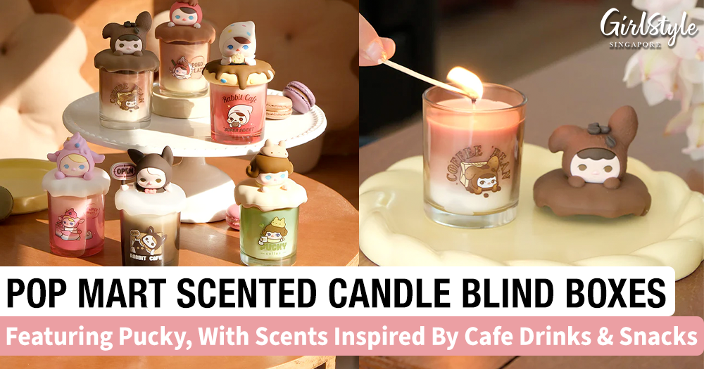 POP MART Pucky Scented Candle Blind Boxes Inspired By Cafe Drinks & Snacks