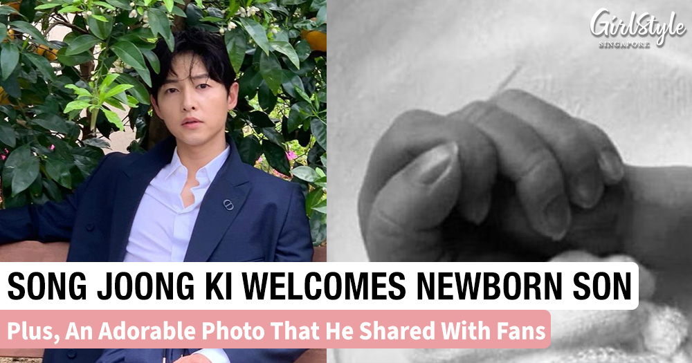 Actor Song Joong Ki Announces Birth Of Baby Son