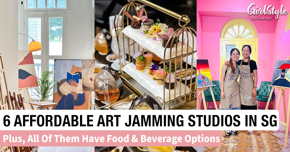 Here Are 6 Affordable Art Jamming Studios That Have Delicious Cafe Food