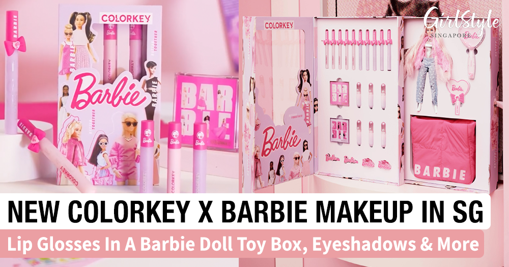 The Colorkey x Barbie Collection In Singapore Comes In Vintage Toy ...