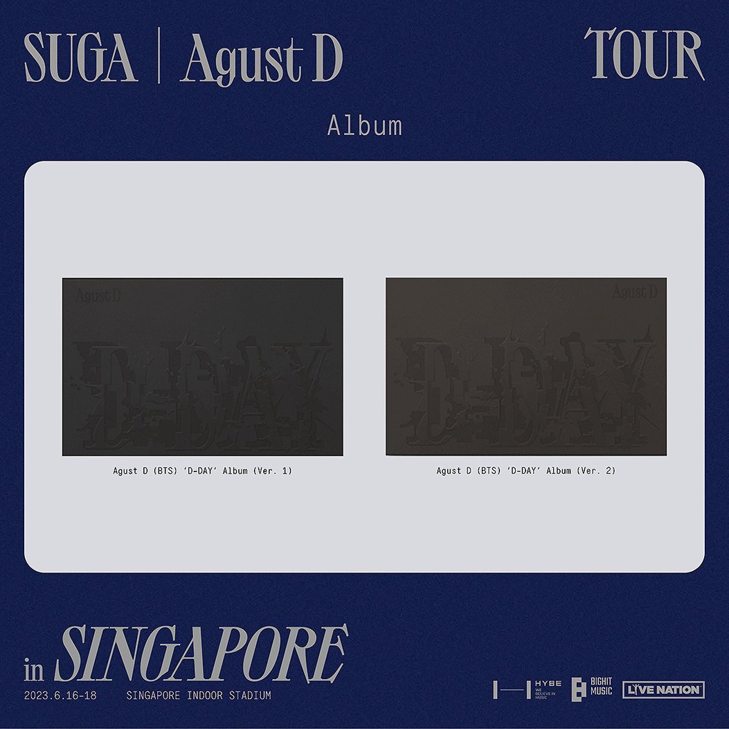 Here's All The Official Merch Available At AGUST D | BTS Suga’s D-DAY ...