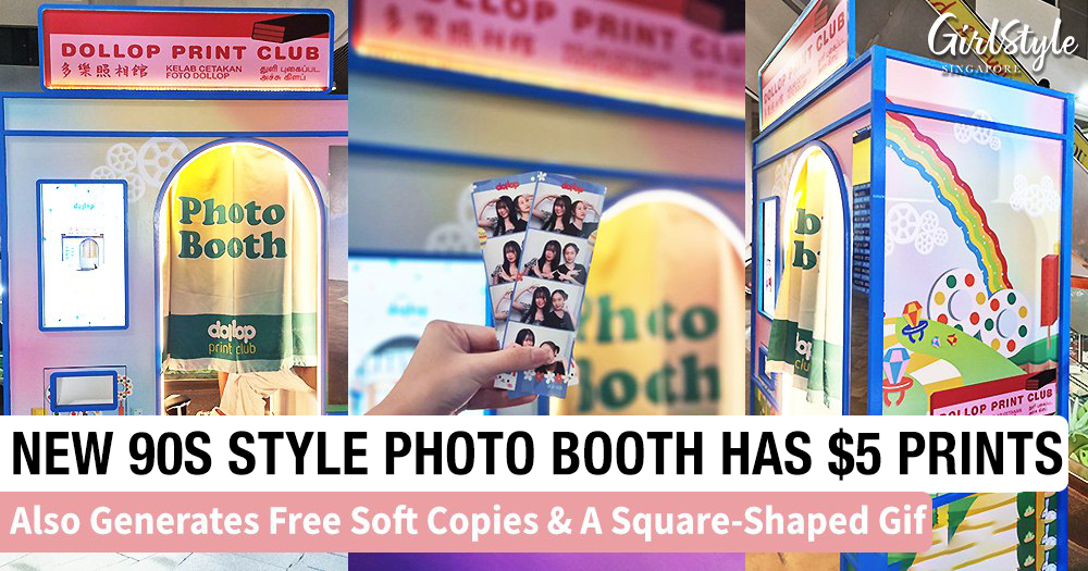 We Spotted A New Retro Instant Photo Booth Machine With $5 Photostrips & Prints, Plus Square ...