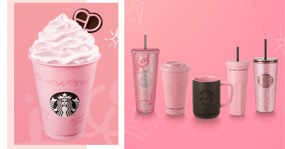 Starbucks Singapore x BLACKPINK Frappuccino & Merchandise