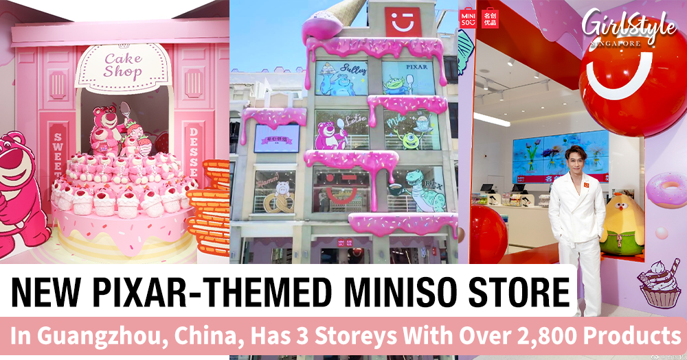 MINISO Opens A New 3-Storey Pixar-Themed Store In Guangzhou, China