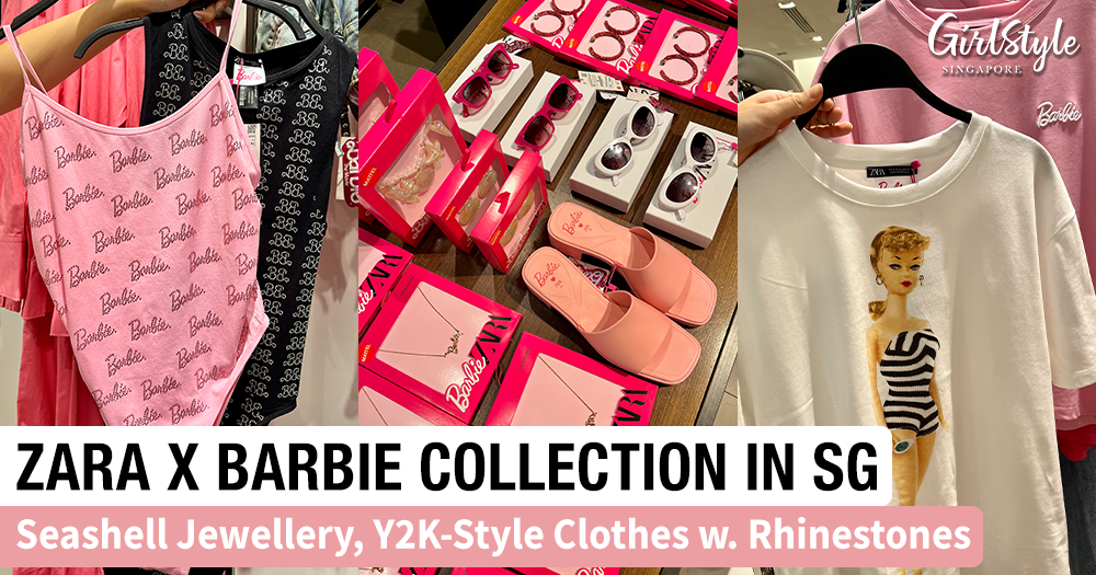 Zara x Barbie Collection In Singapore: Rhinestones & Y2K Vibes