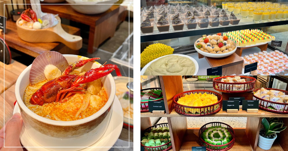 Go Lokal Buffet At Peppermint With Unlimited Durian