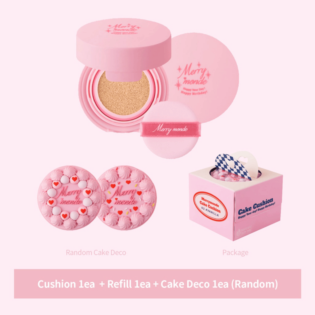 Korean Makeup Brand Merry Monde Has Cushion Foundations That Look Like ...