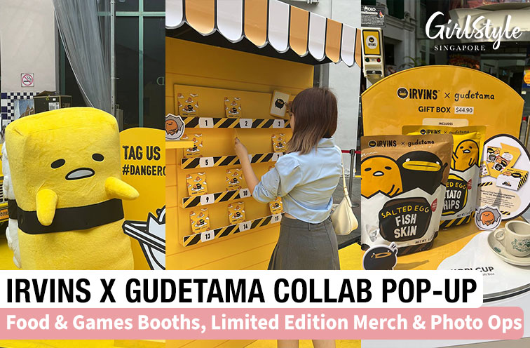 IRVINS X Gudetama Launches Egg-citing Collab With An Eggs-tra Special Pop-Up Experience At Bugis ...