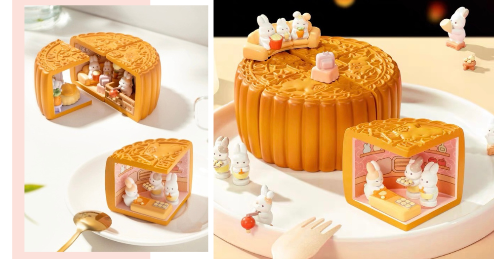 Mooncake Rabbit House Blind Box Toys For Mid-Autumn Festival