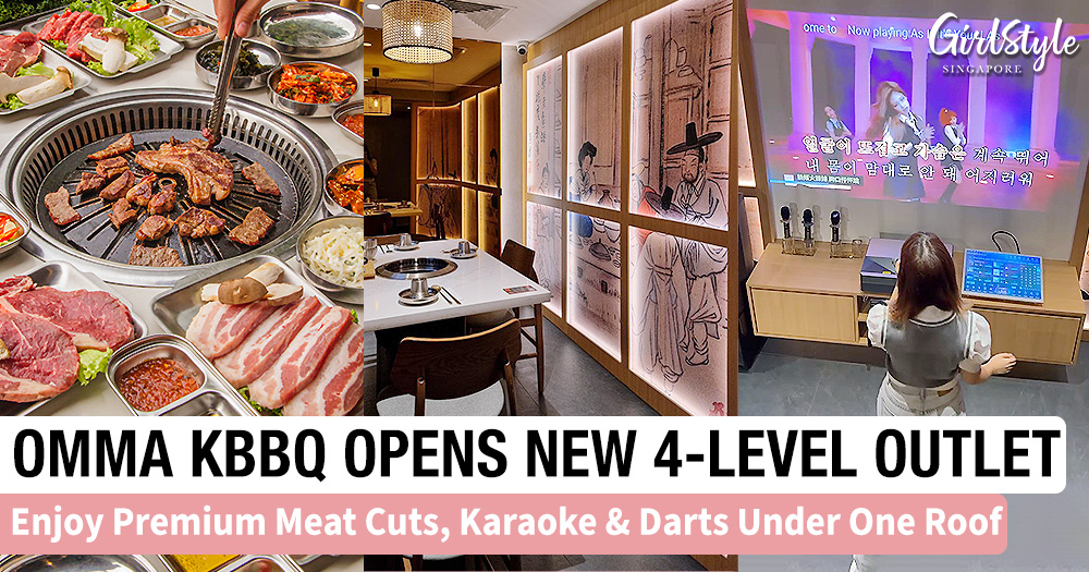OMMA Korean BBQ's New Four-Storey Outlet In Telok Ayer Has A Private ...