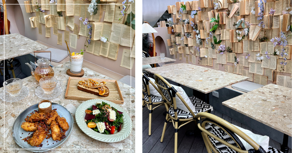 Nico Cafe at Wheelock Place: Romantic Alfresco Space With Books