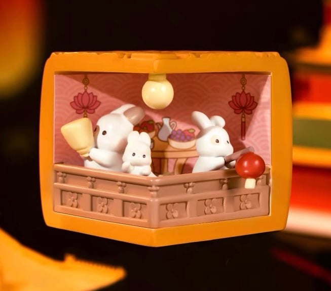 Mooncake Rabbit House Blind Box Toys For Mid-Autumn Festival
