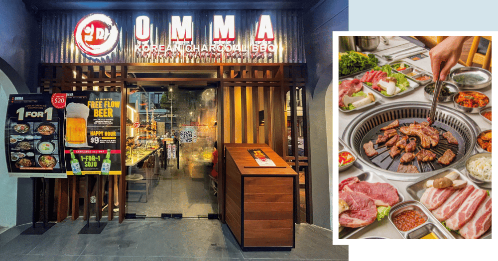 OMMA Korean BBQ's New Four-Storey Outlet In Telok Ayer Has A Private ...