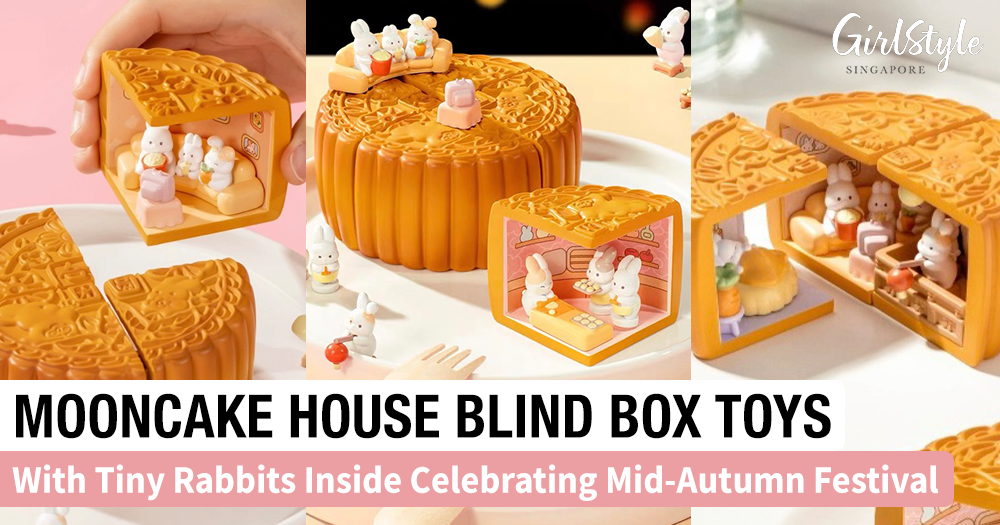 Mooncake Rabbit House Blind Box Toys For Mid-Autumn Festival