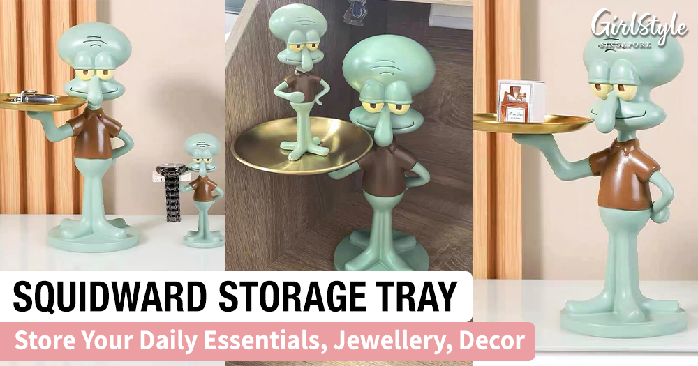 This Squidward Storage Tray Will Hold All Your Daily Essentials