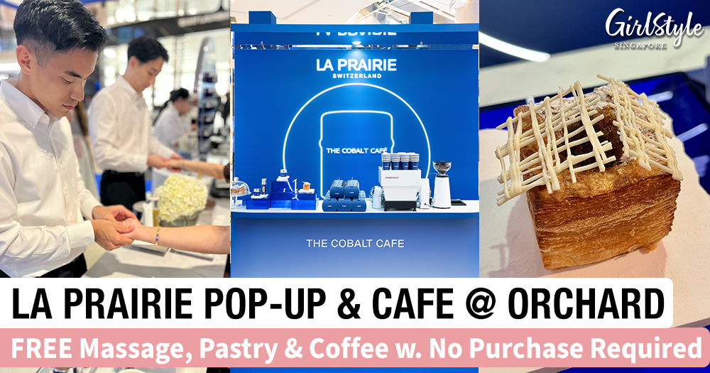 La Prairie Cobalt Immersion Pop-Up & Cobalt Café @ ION Orchard