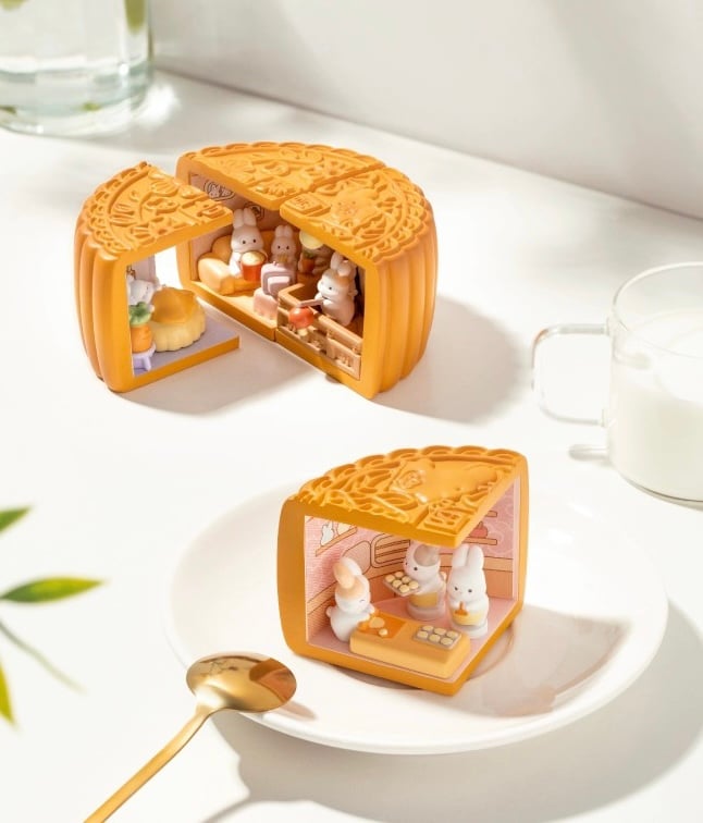 Mooncake Rabbit House Blind Box Toys For Mid-Autumn Festival