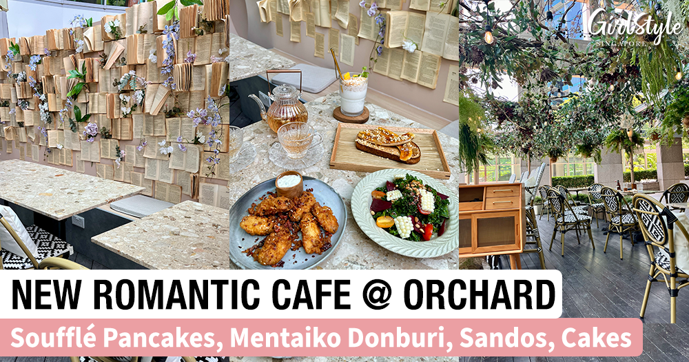 Nico Cafe at Wheelock Place: Romantic Alfresco Space With Books