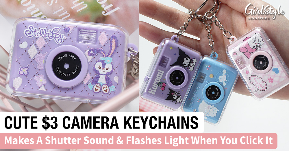 Camera Keychains That Make A Shutter Sound & Flash