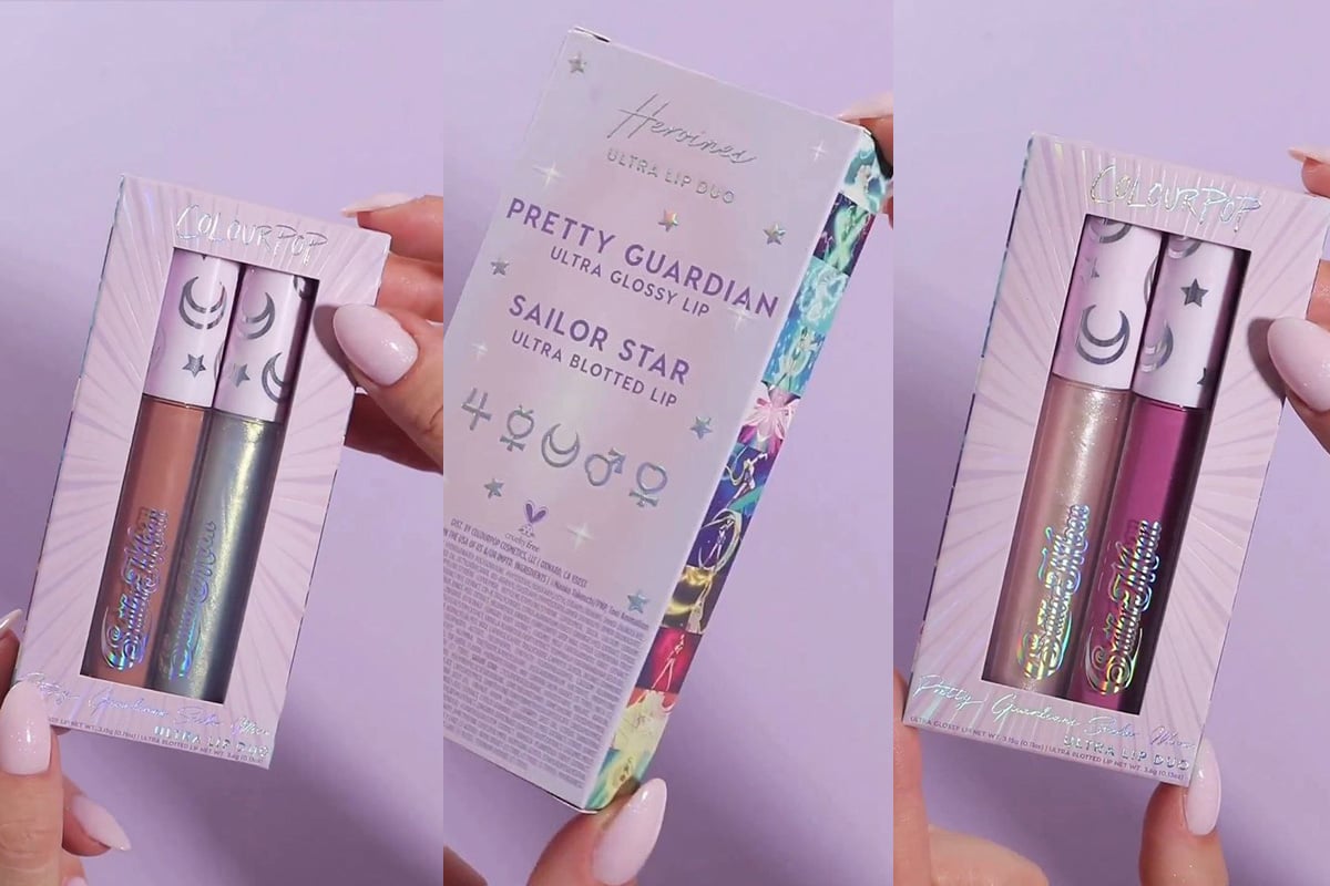 Colourpop x Sailor Moon Is Back With Shimmery Highlighters, Lip Duos, A ...