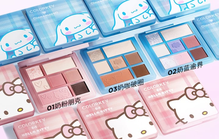 This Colorkey x Hello Kitty & Cinnamoroll Makeup Collection Has ...