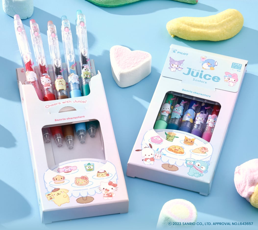Sanrio Pilot Pen Collection In Singapore: Cute Pens With Pastel Ink