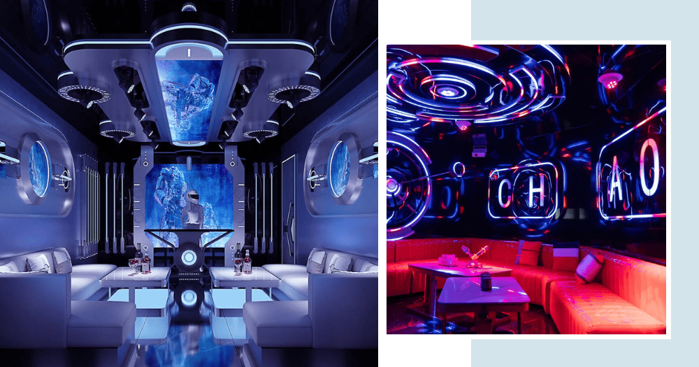 This Futuristic Space-Themed KTV Spot In Town Has Out-Of-This-World ...